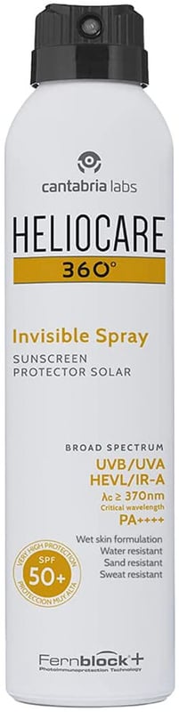 Heliocare 360º Invisible Spray SPF50 200mL in UAE | Dubai, Abu Dhabi ...