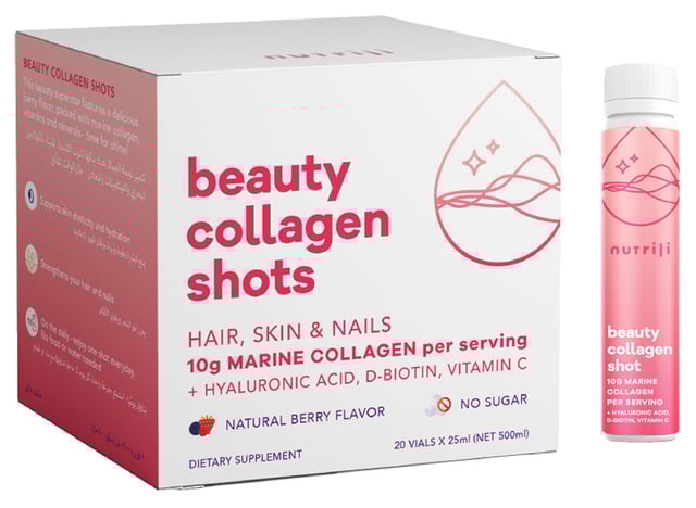 Nutrili Beauty Collagen Shots - 20 Shots in Qatar | BasharaCare