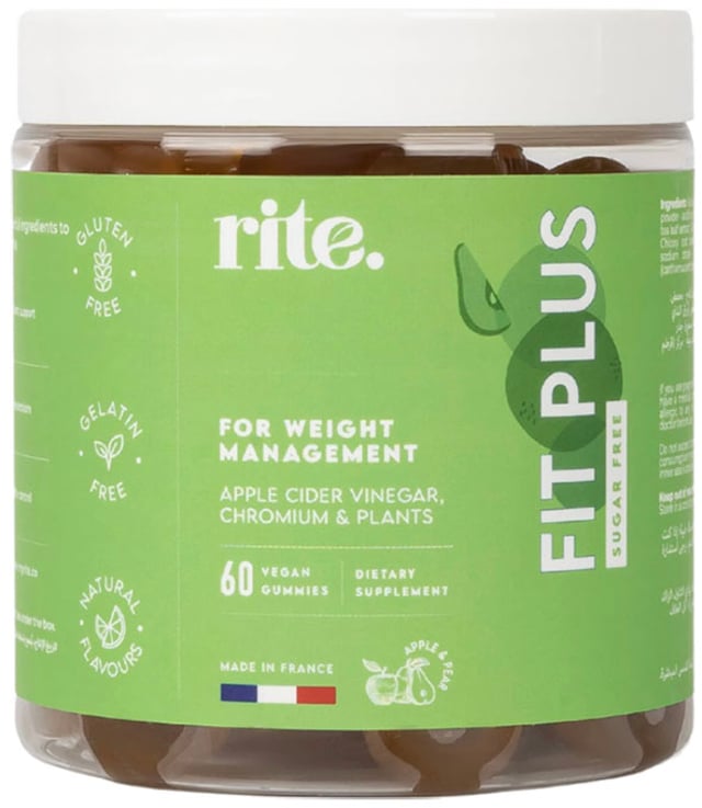 Rite FIT PLUS Vitamin Gummies Sugar-Free - 60 Gummies in UAE | BasharaCare