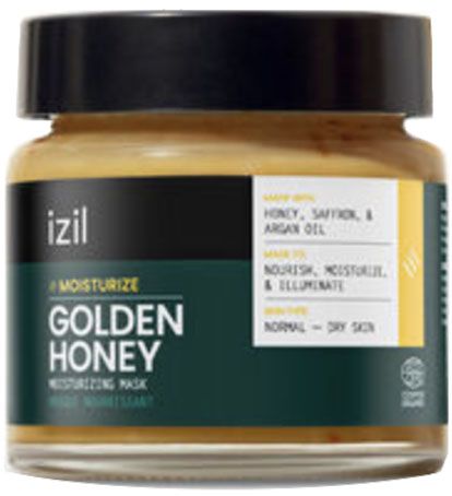 Izil Beauty Golden Honey Moisturizing Mask 60mL in UAE | BasharaCare