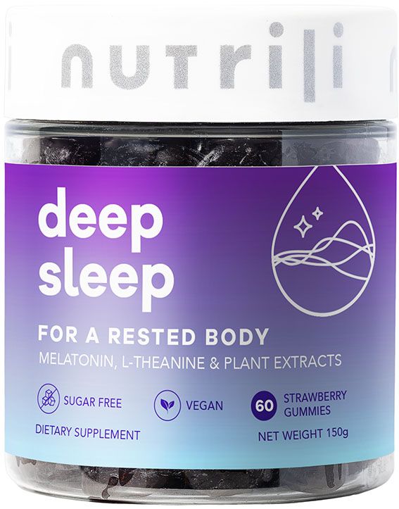 Nutrili Deep Sleep Gummies Sugar Free - 60 Gummies in Oman | BasharaCare