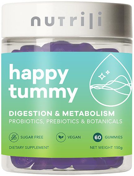 Nutrili Happy Tummy Vitamin Gummies Sugar Free - 60 Gummies in UAE ...