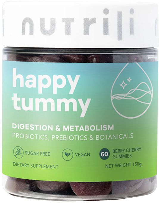 Nutrili Happy Tummy Vitamin Gummies Sugar Free - 60 Gummies in UAE ...