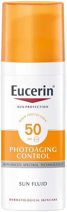 Eucerin Sun Fluid Anti-Age SPF 50 in UAE | BasharaCare
