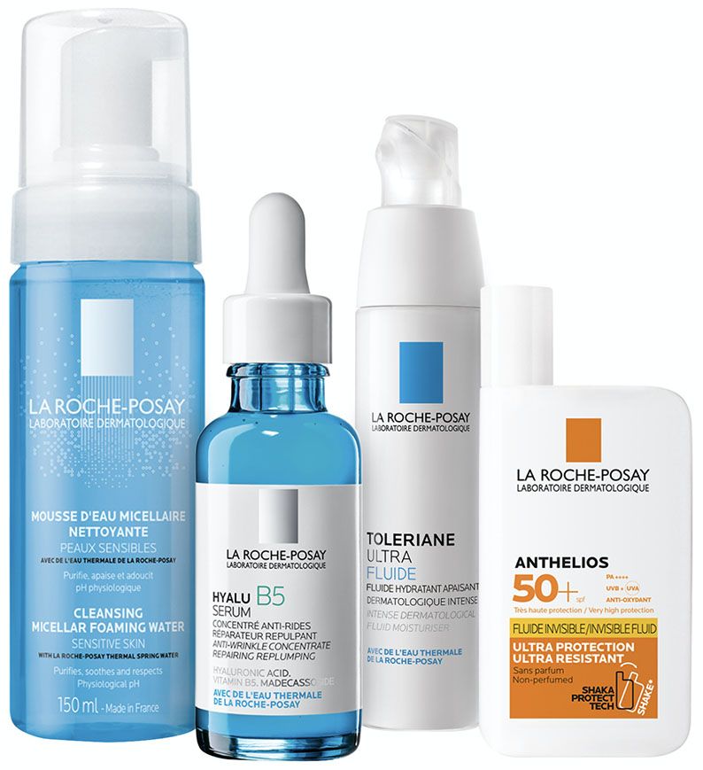 La Roche Posay Dry Sensitive Skin Routine - 4 Products in UAE | Dubai ...